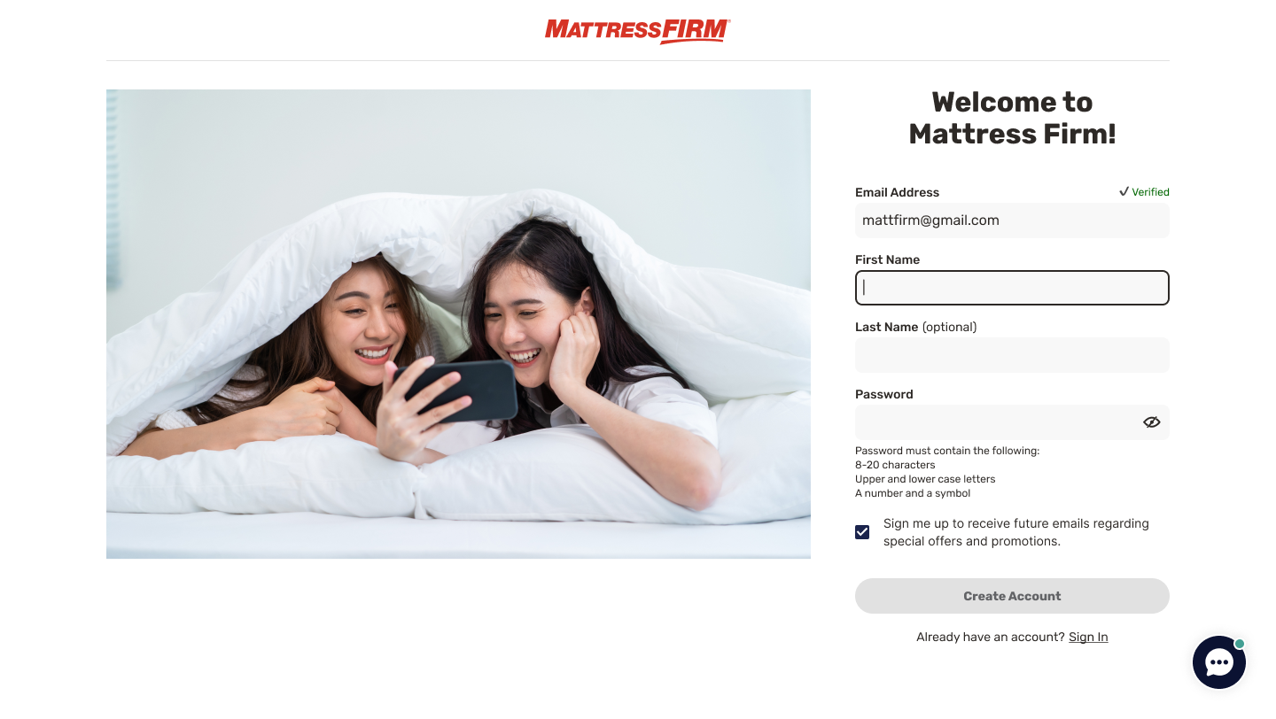 Invoice or Receipt Request | Mattress Firm